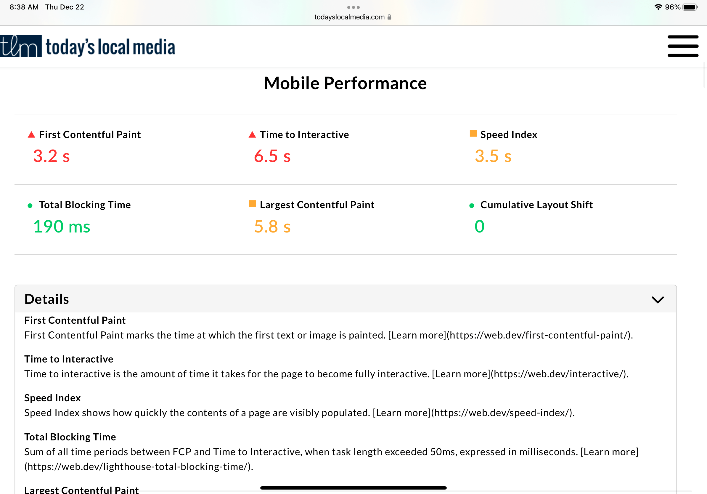 Using a Website Grader Tool for Grading Site Performance